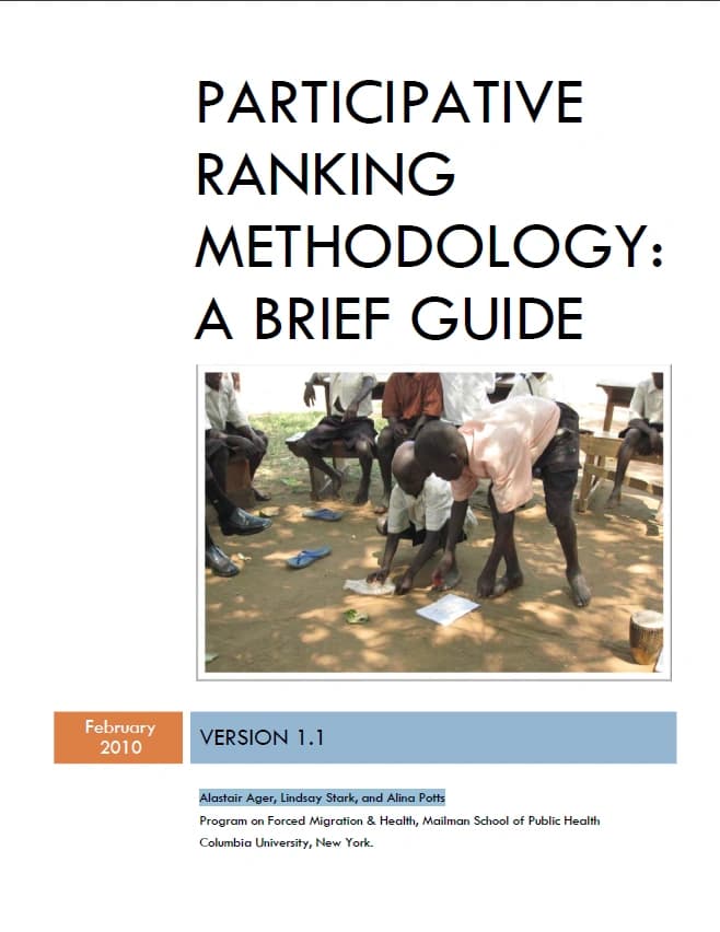 IASC MHPSS M&E FRAMEWORK MOV Toolkit - The MHPSS Network