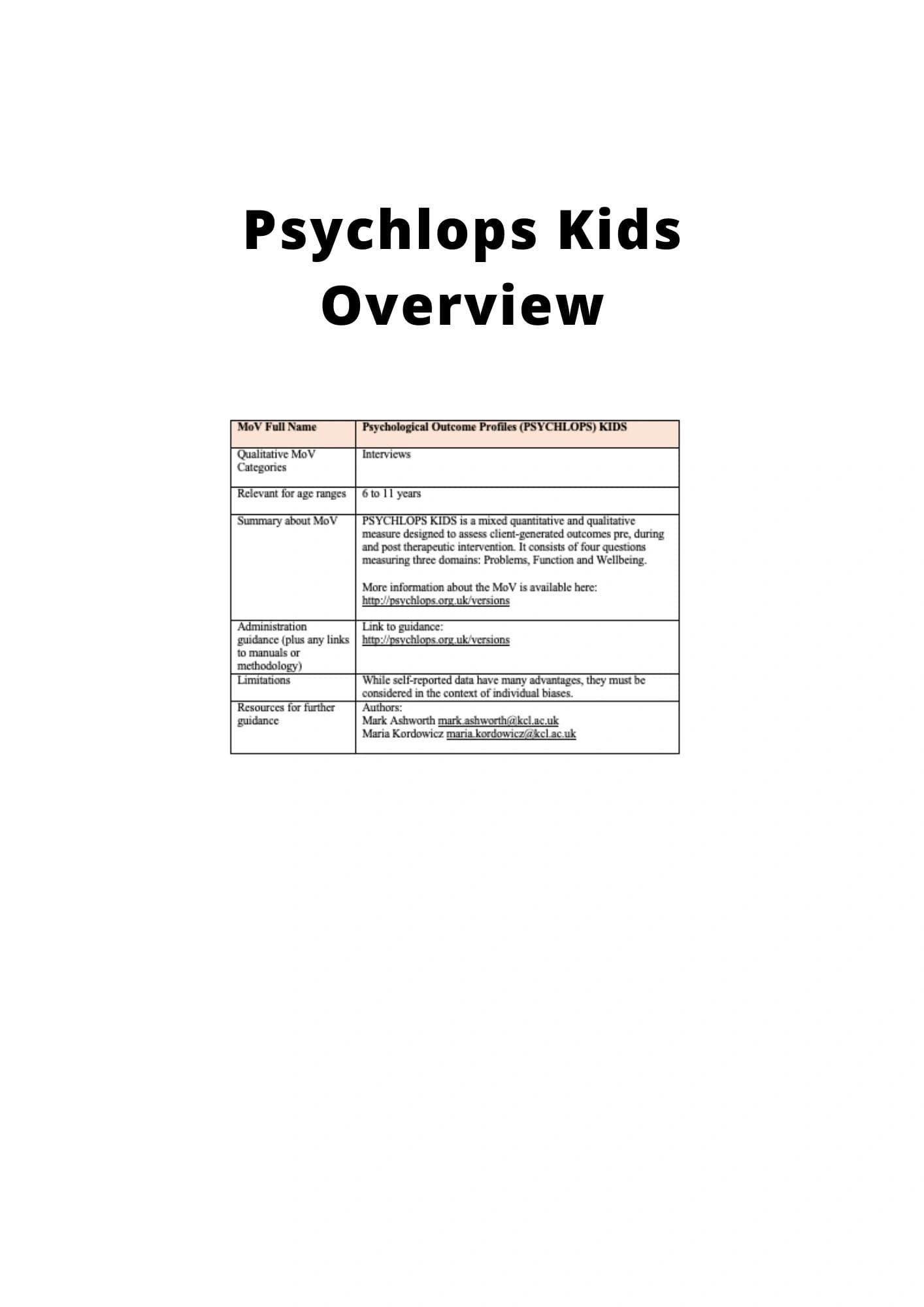 IASC MHPSS M&E FRAMEWORK MOV Toolkit - The MHPSS Network