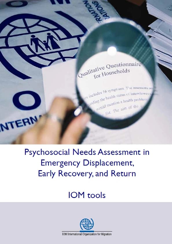 IASC MHPSS M&E FRAMEWORK MOV Toolkit - The MHPSS Network